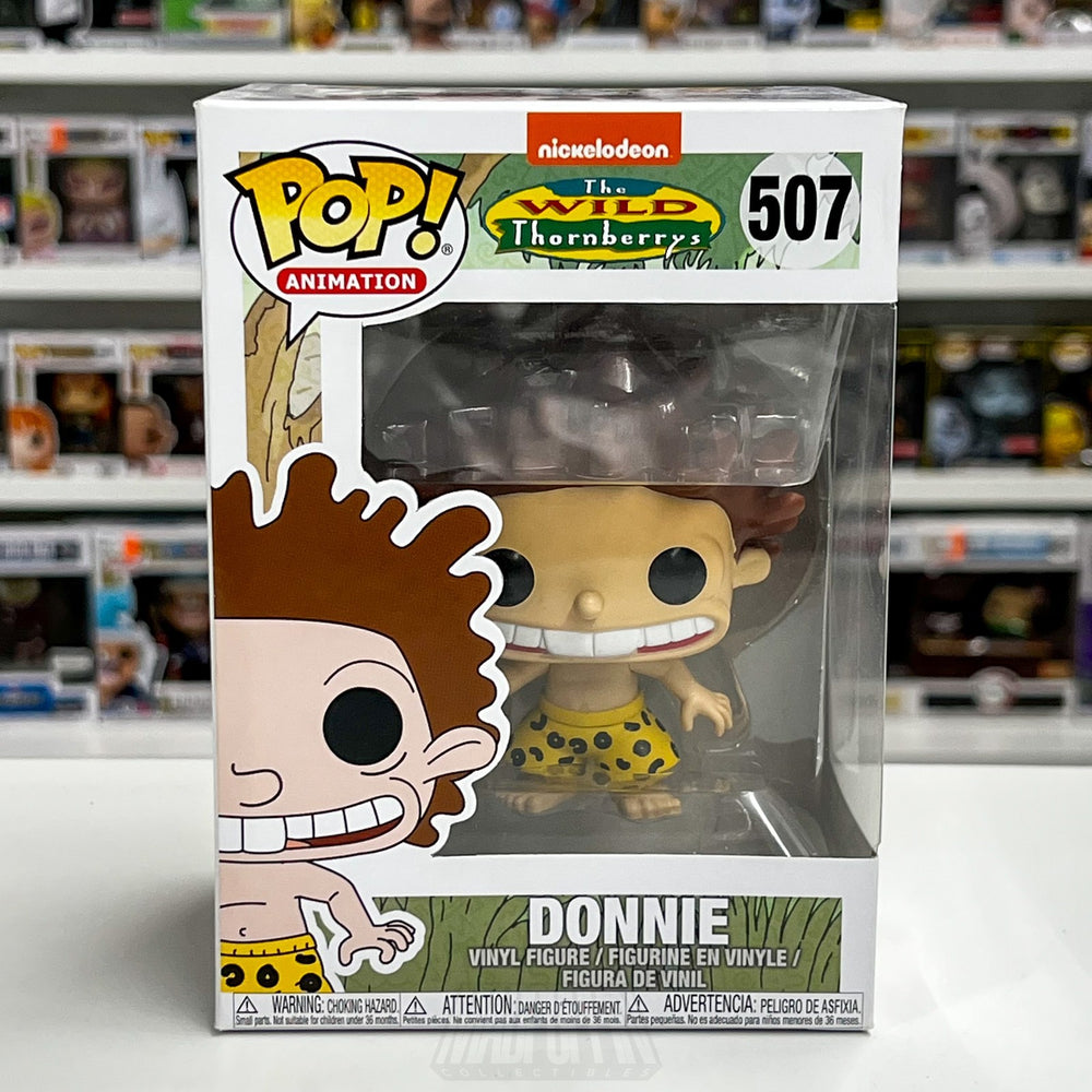 Funko Pop Animation Nickelodeon Wild Thornberrys Donnie 507 Cartoon Vi